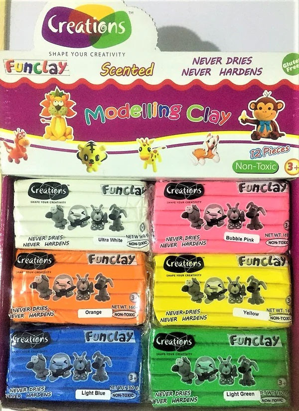 CREATIONS MODELLING CLAY NATURAL 160 GRAM – Himalaya Fine Art