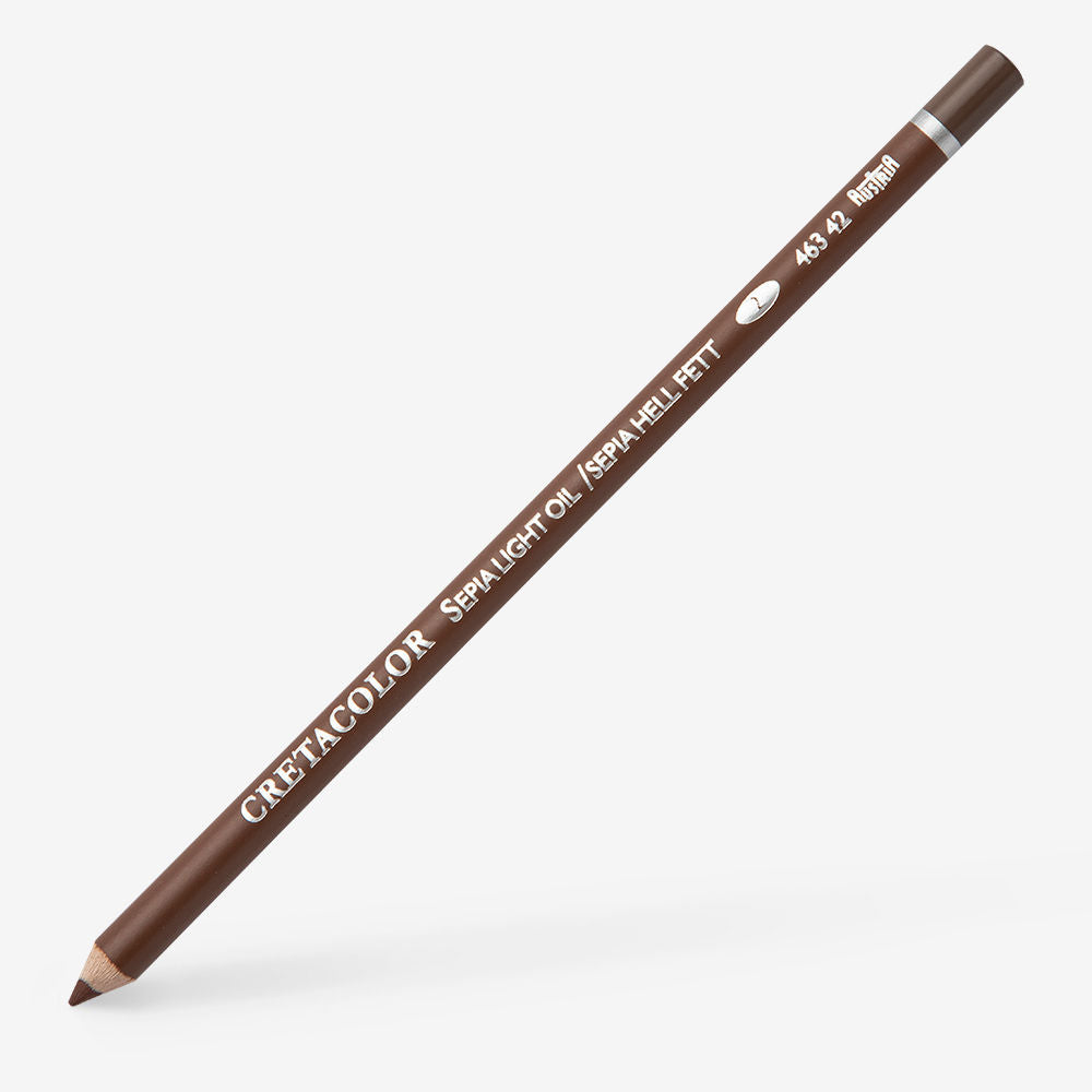 CRETACOLOR PENCIL SEPIA LIGHT OIL – Himalaya Fine Art
