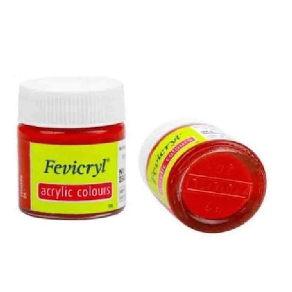 FEVICRYL ACRYLIC COLOUR 24 VERMILION 15 ML – Himalaya Fine Art