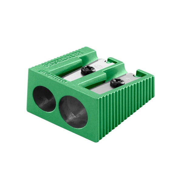 STAEDTLER METAL DOUBLE HOLE SHARPNER – Himalaya Fine Art