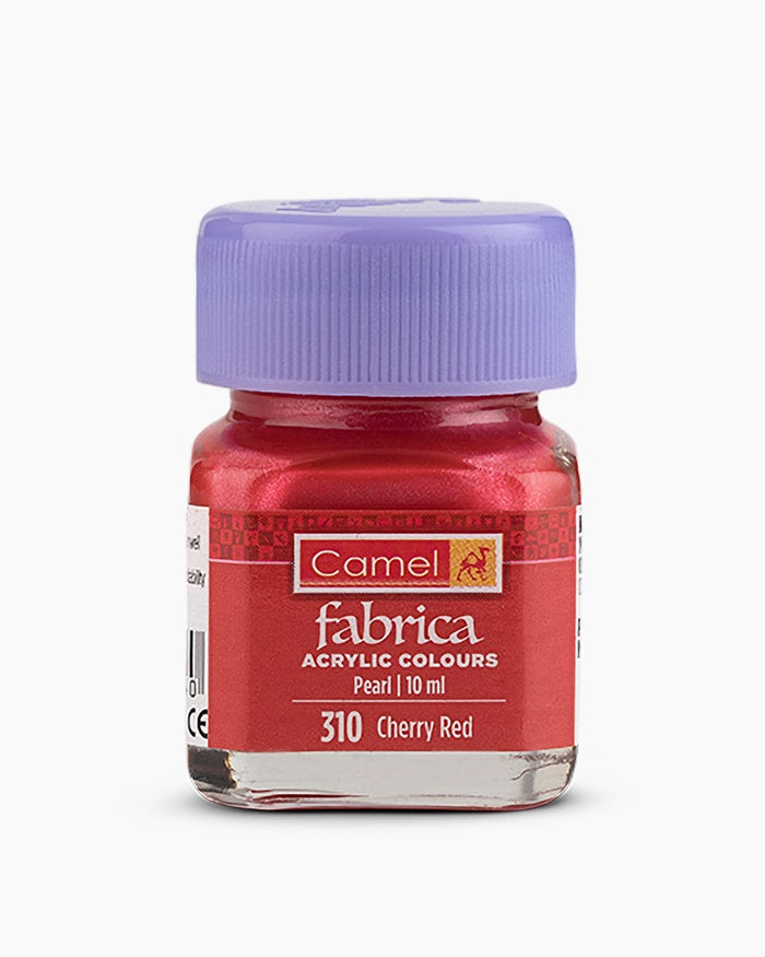 CAMLIN FABRICA PEARL ACRYLIC COLOUR 10 ML CHERRY RED – Himalaya Fine Art