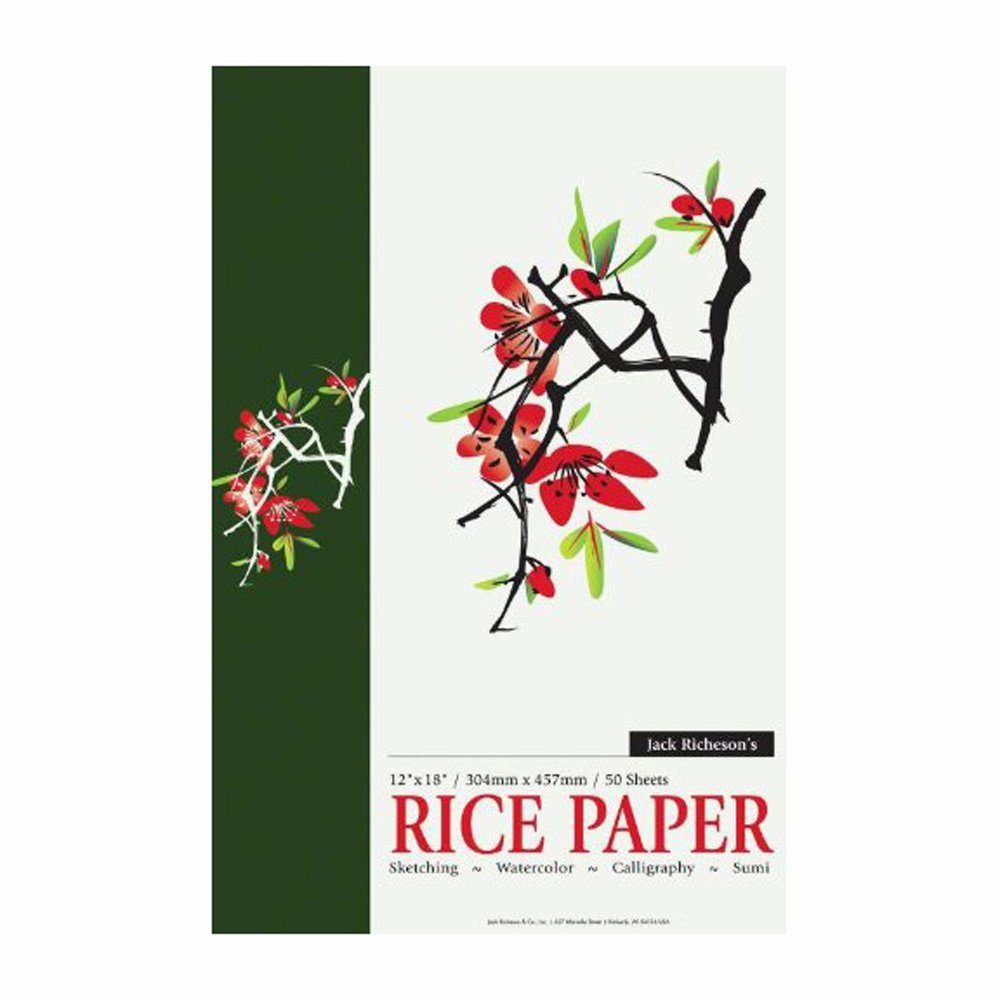 JACK RICHESON RICE PAPER PAD - 12" x 18" (101070) – Himalaya Fine Art