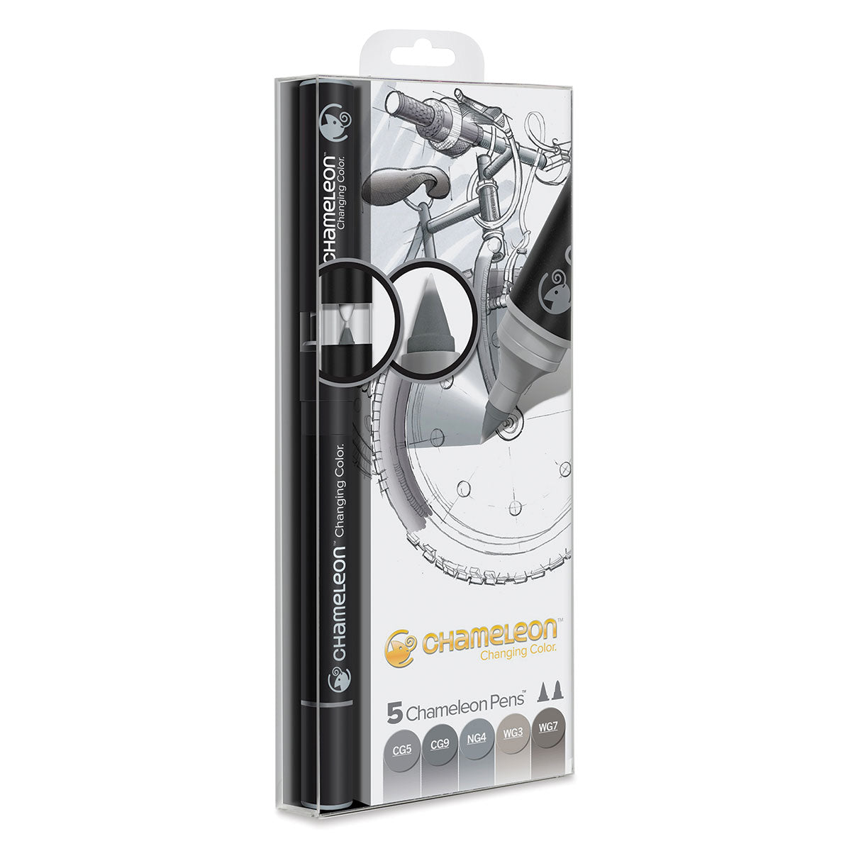 CHAMELEON ALCOHOL MARKER ASSORTED COLOURS SET OF 5 (CT0509) – Himalaya ...