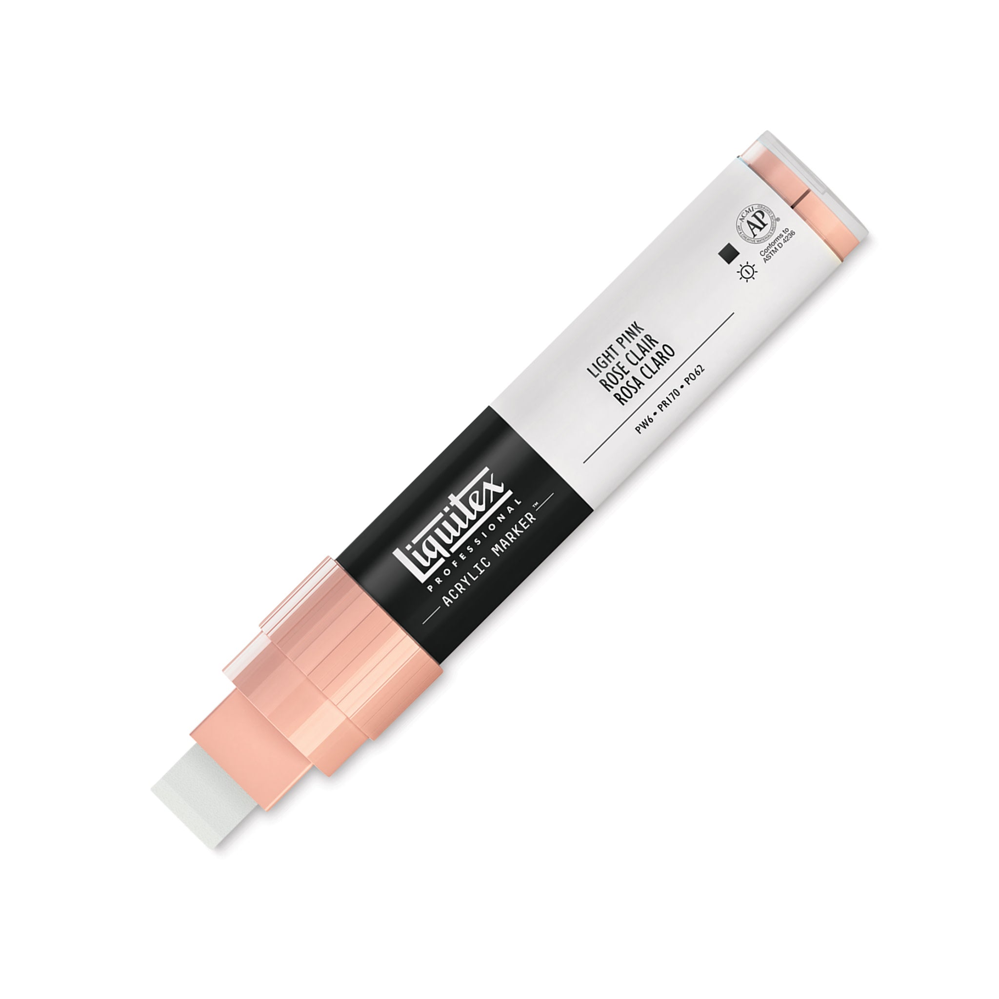 LIQUITEX ACRYLIC PAINT MARKER LIGHT PORTRAIT PINK 15 MM – Himalaya Fine Art