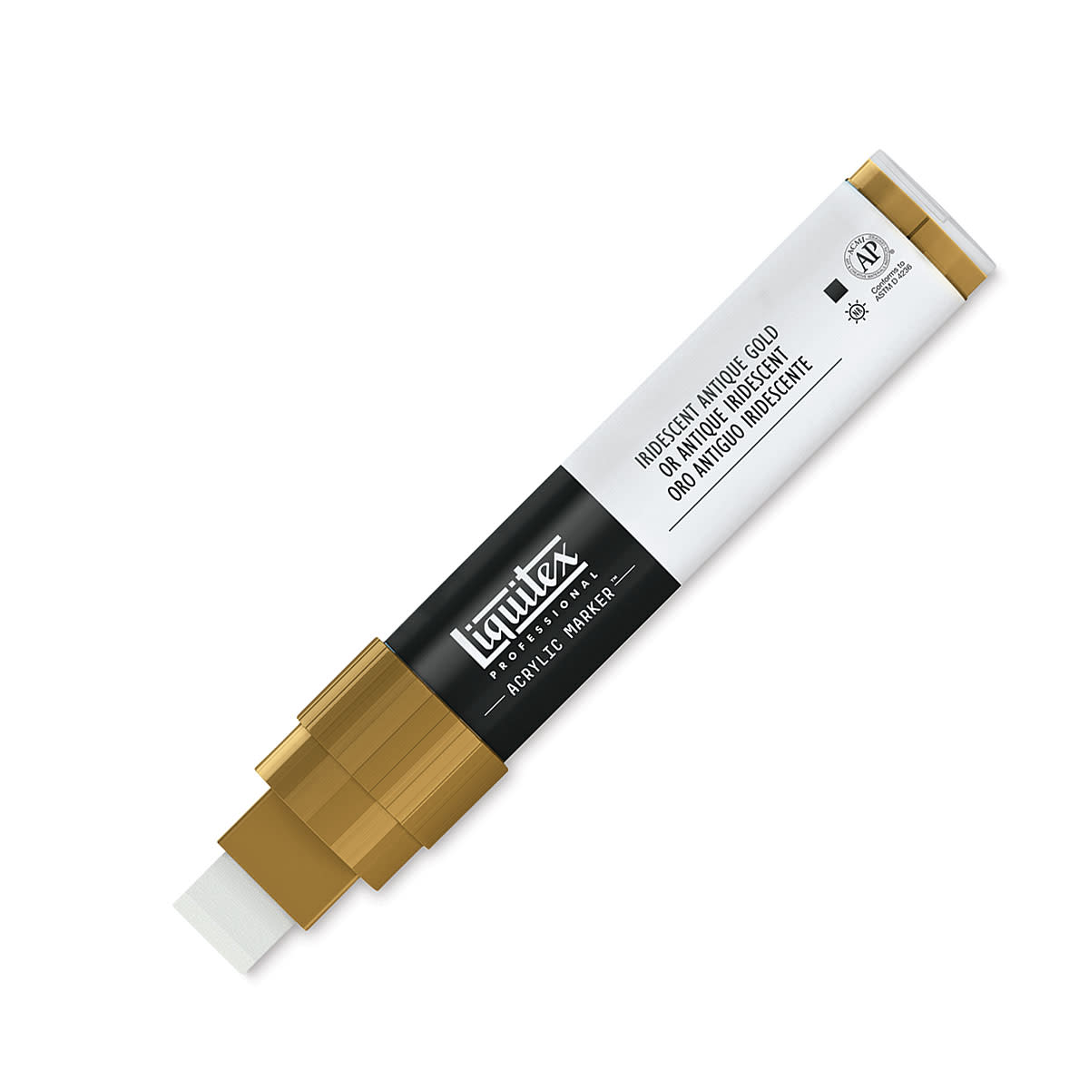 LIQUITEX ACRYLIC PAINT MARKER IRIDESCENT ANTIQUE GOLD 15 MM – Himalaya ...