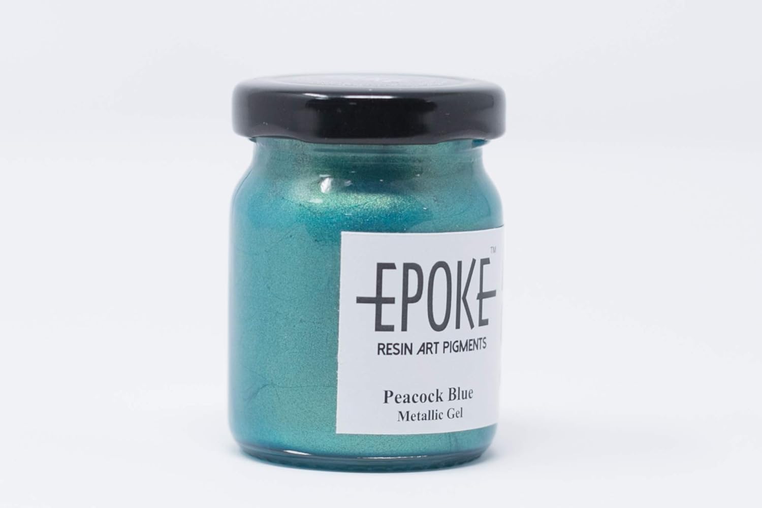 EPOKE RESIN ART PIGMENT METALLIC PEACOCK BLUE 75 GMS – Himalaya Fine Art