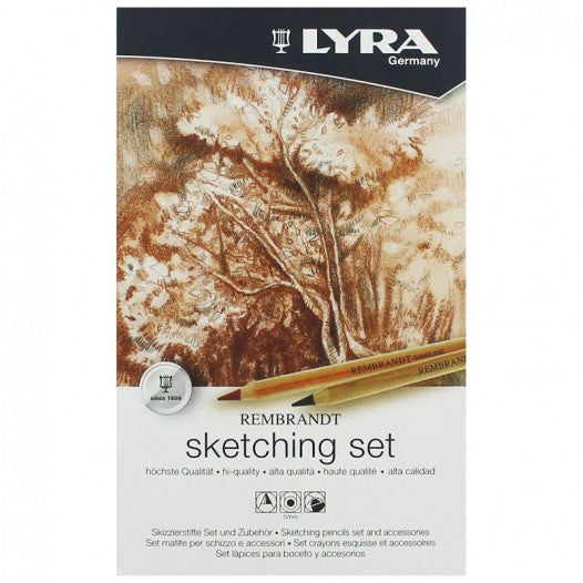 LYRA REMBRANDT SKETCHING TIN SET OF 11 (2051110) – Himalaya Fine Art