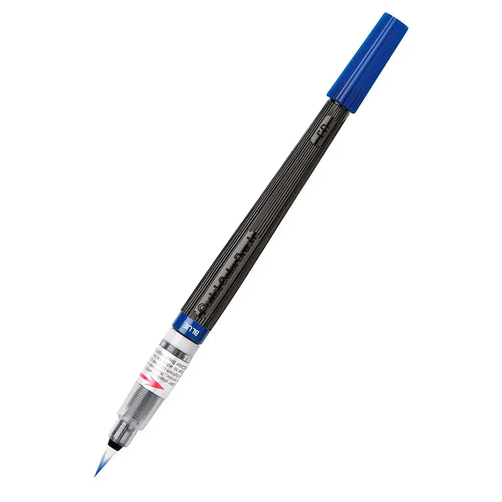 PENTEL ART COLOUR BRUSH PEN BLUE – Himalaya Fine Art