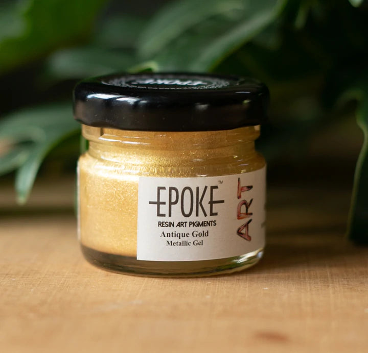 EPOKE RESIN ART PIGMENT ANTIQUE GOLD 20 GMS – Himalaya Fine Art