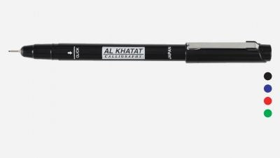 AL KHATAT CALLIGRAPHY PEN BLUE SET OF 3 – Himalaya Fine Art